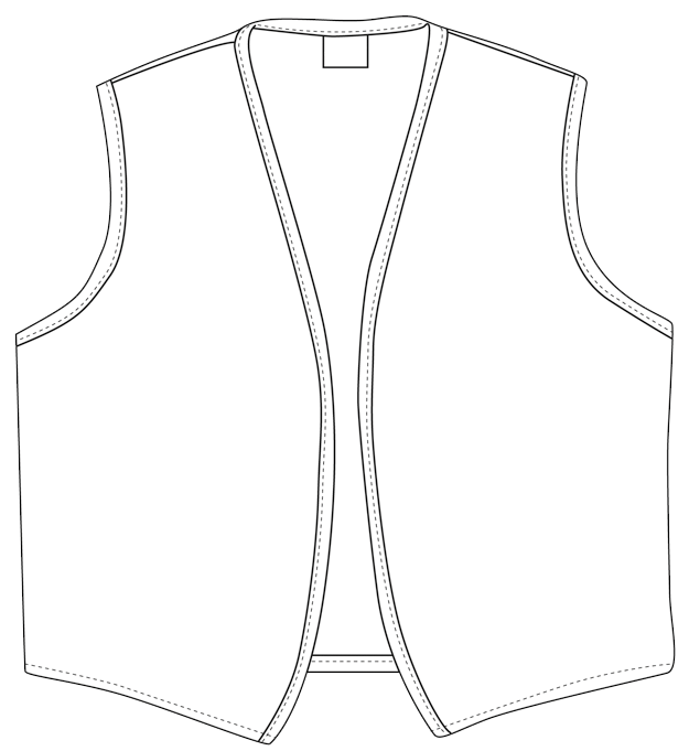 NO POCKET UNISEX VEST – DayStar Apparel, Inc.